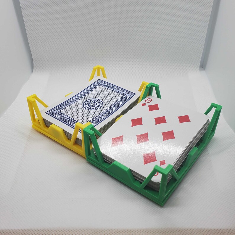 Magnetic Playing Card Box, Snappable Cover for Secure Storage, Modular ...