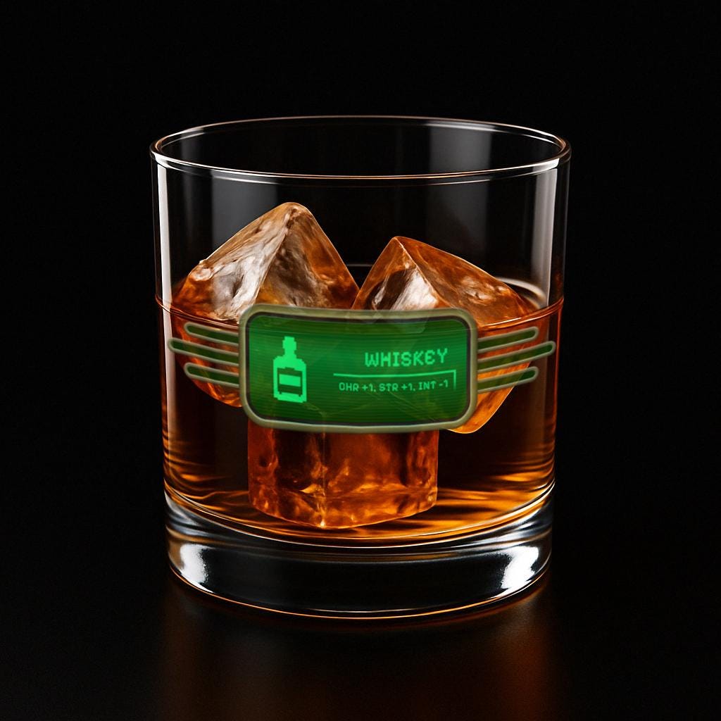 Whiskey Rocks Glass Fallout-inspired Video Game Drinkware Tumbler for ...