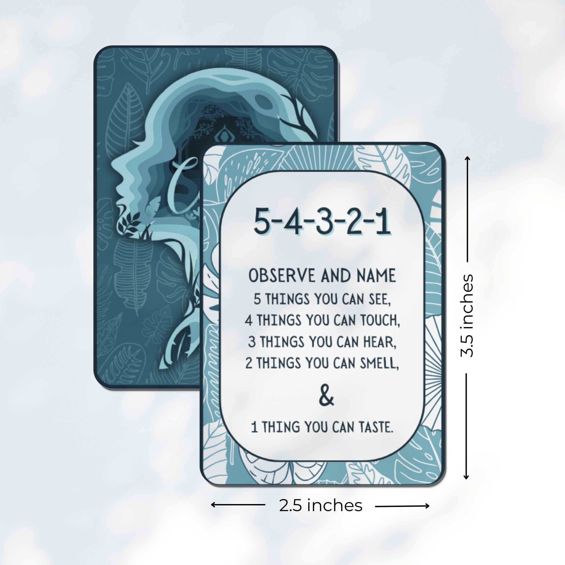 Calm Cards: 52+ Printable Grounding & Mindfulness Playing Cards to Help ...