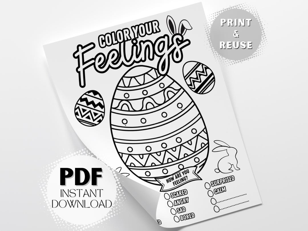 Art Therapy Worksheet: Printable Therapeutic Art Activity for Greater ...