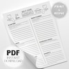 Mindfulness Menu Printable – A Guided Wellness Tool for Mindful Living ...