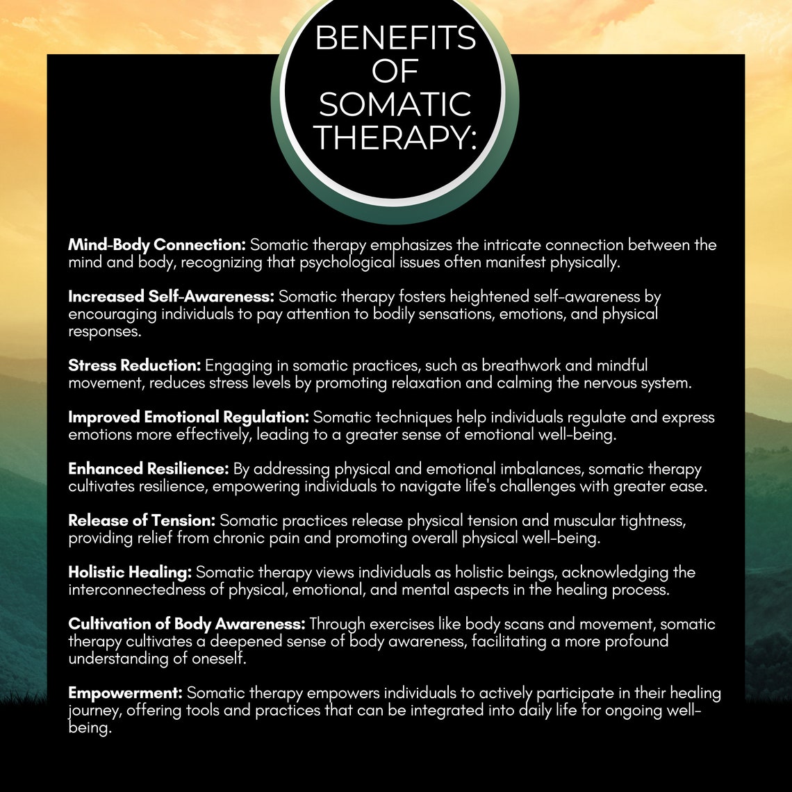 Somatic Psychotherapy Workbook to Help the Body Recover and Find Inner ...