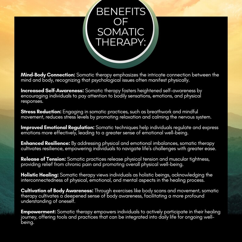 Somatic Psychotherapy Workbook to Help the Body Recover and Find Inner ...