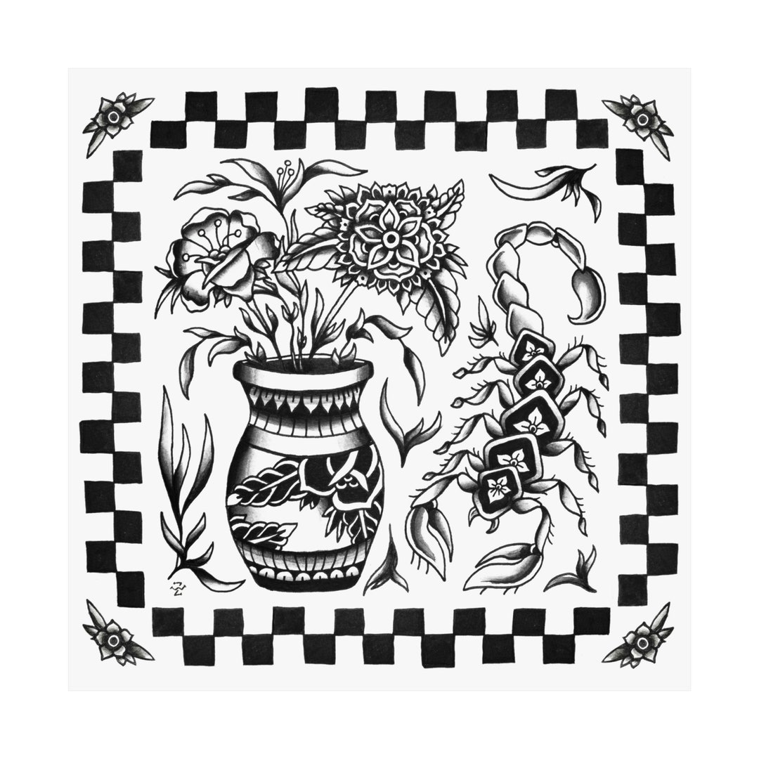 American Traditional Tattoo Flash Style Art Print 2 Etsy american-traditional-tattoo-flash-style-art-print-2-etsy