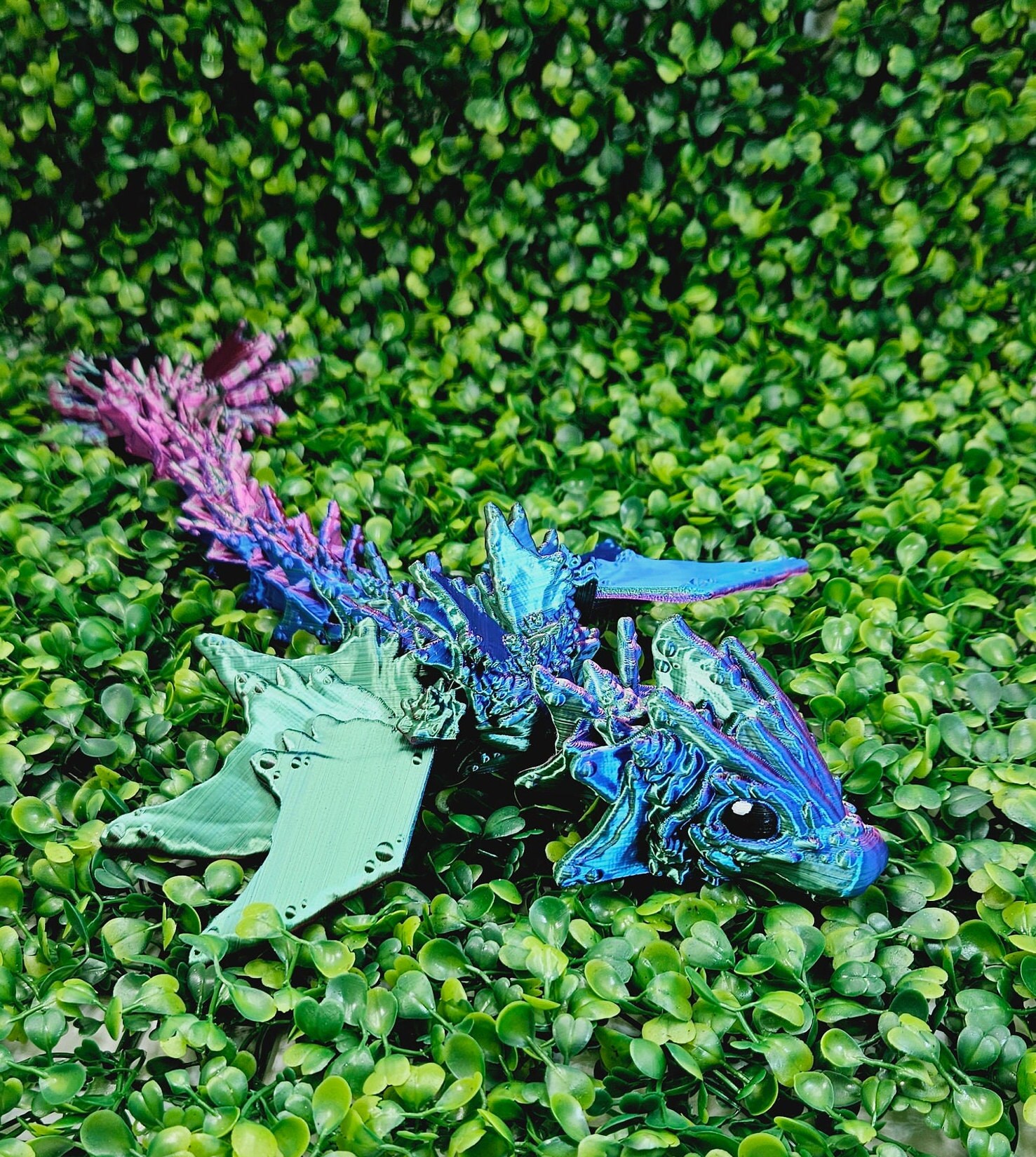 Articulated Ocean Serpent Fidget Fidget Toy Articulating Home Décor Art ...