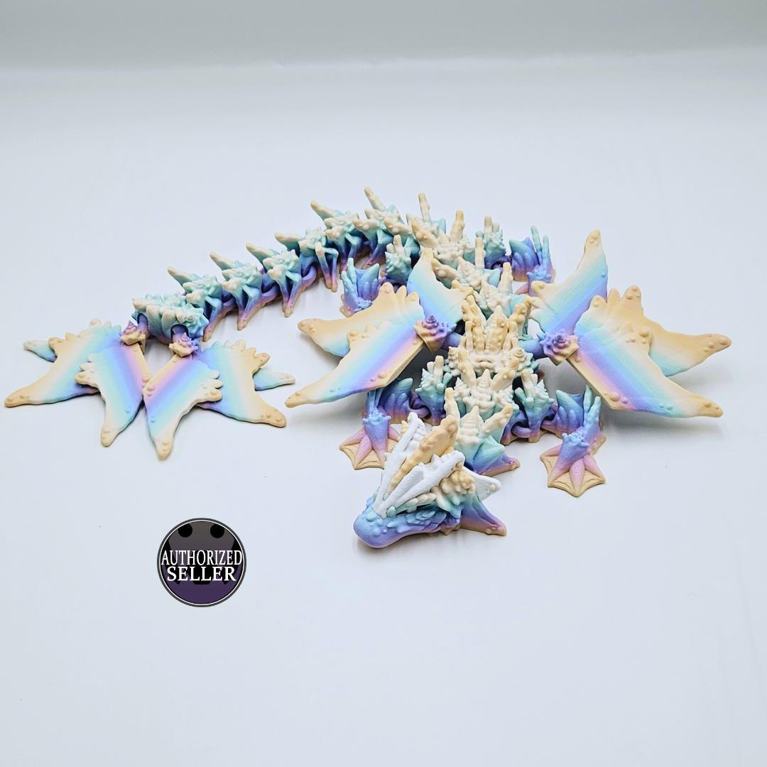 Charming Winged Ocean Dragon Flexible - Eco-conscious Present for Sea ...