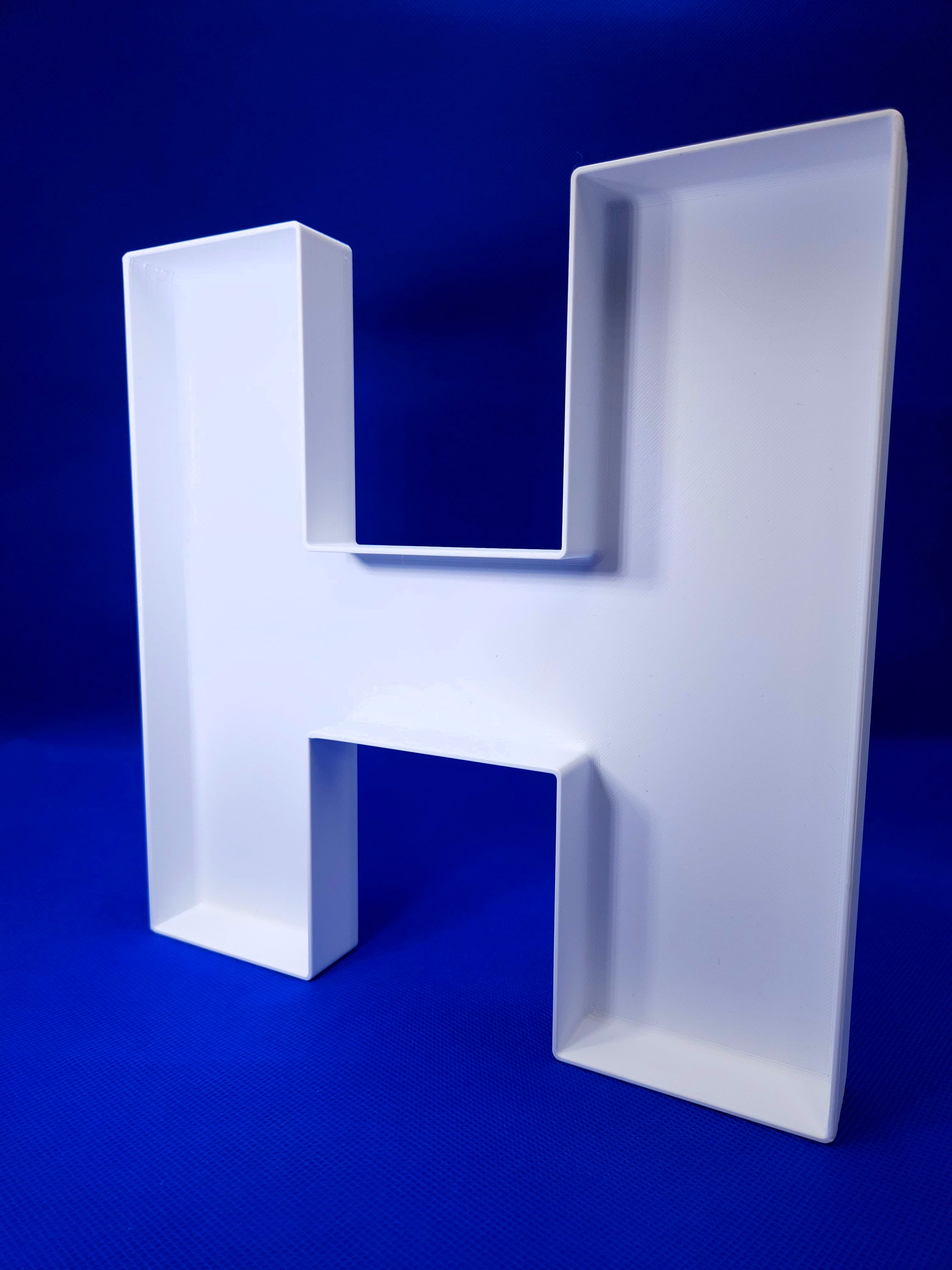 Premium Customisable 3D Printed Fillable Letters Meticulously Crafted ...