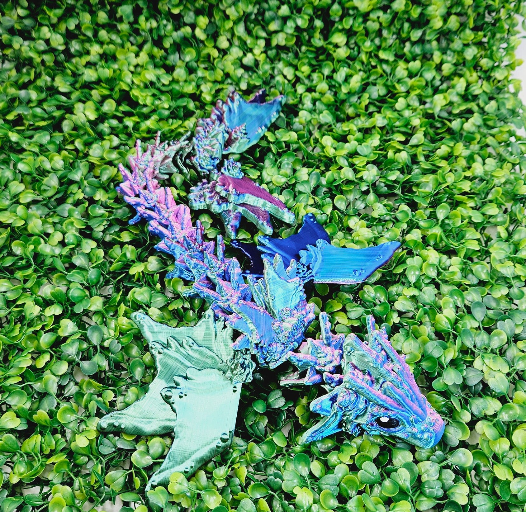 Articulated Ocean Serpent Fidget Fidget Toy Articulating Home Décor Art ...