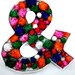 Premium Customisable 3D Printed Fillable Letters Meticulously Crafted ...