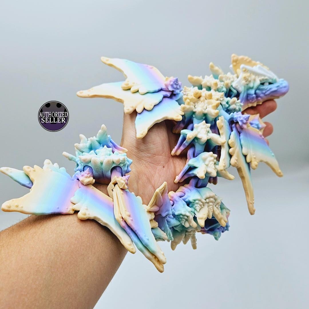 Charming Winged Ocean Dragon Flexible - Eco-conscious Present for Sea ...