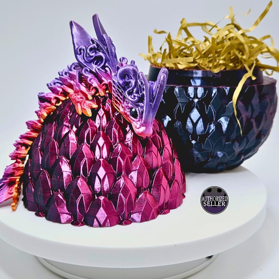 Surprise Dragon Egg With Mystery Dragon Inside, Fun Surprise, 3D ...