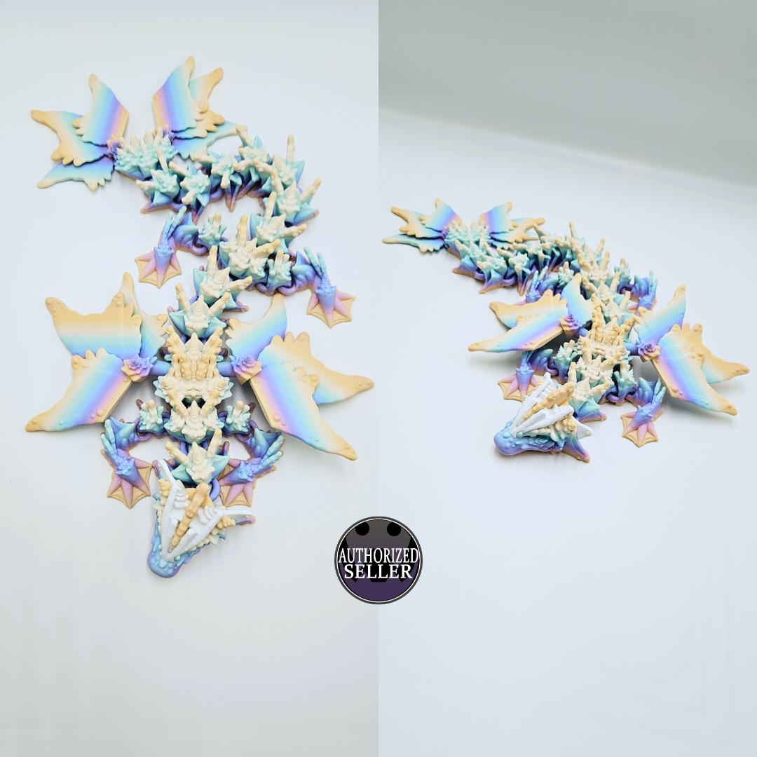 Charming Winged Ocean Dragon Flexible - Eco-conscious Present for Sea ...