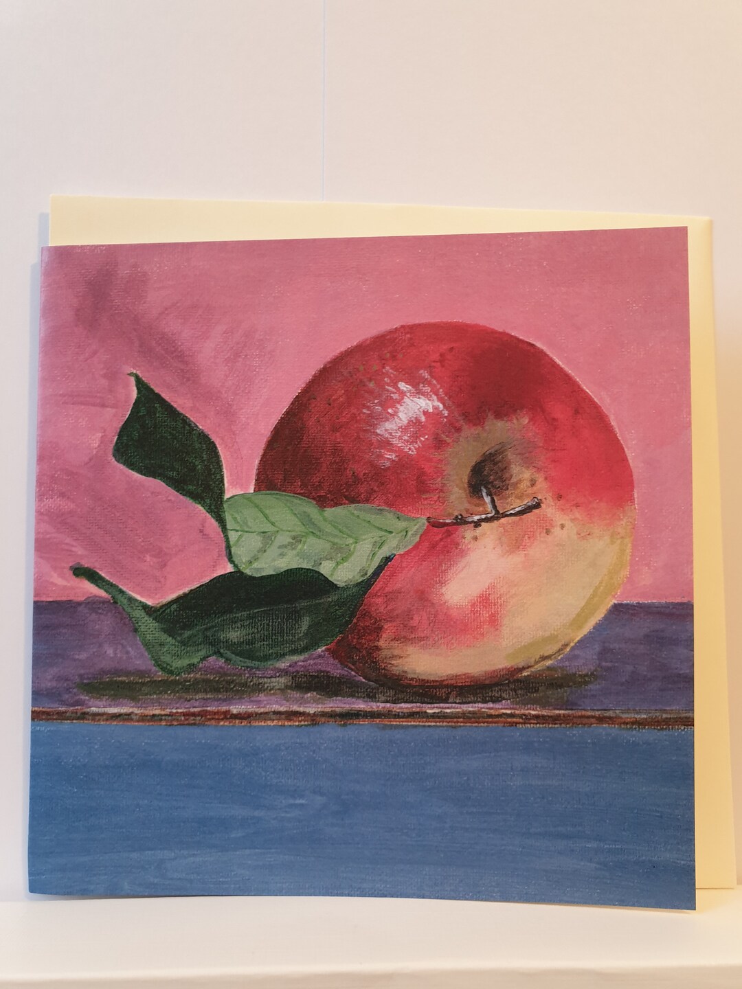 Apple Greetings Card - Etsy UK