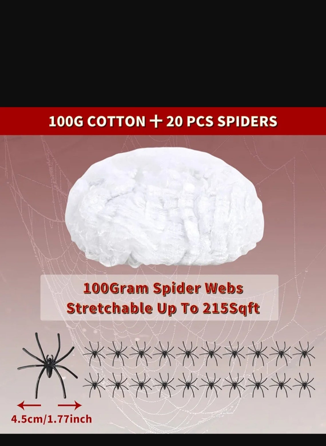Halloween Spider Web Decoration - Etsy