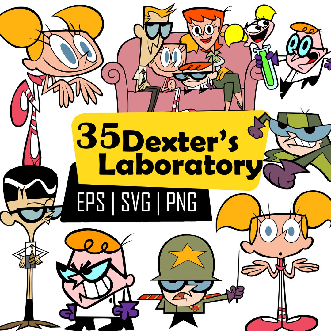 35 Dexter's Laboratory Svg Bundle Dexter Labs Friends Clipart Svg Png ...