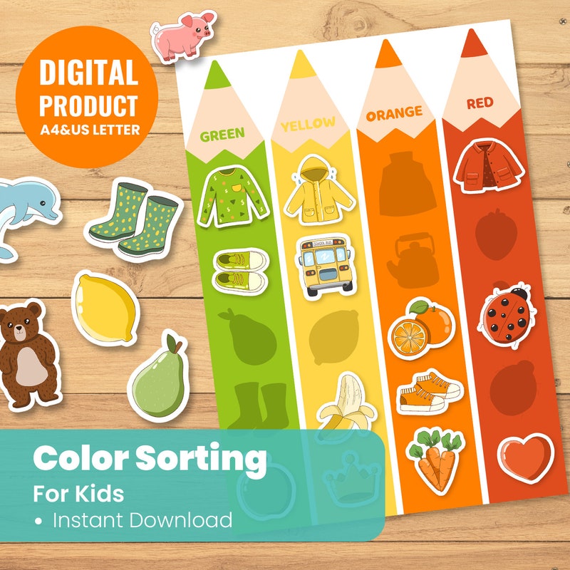 Color Sorting - Etsy