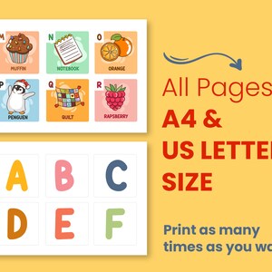 Printable Alphabet Flash Card Games for Kids - ABC Flashcards ...
