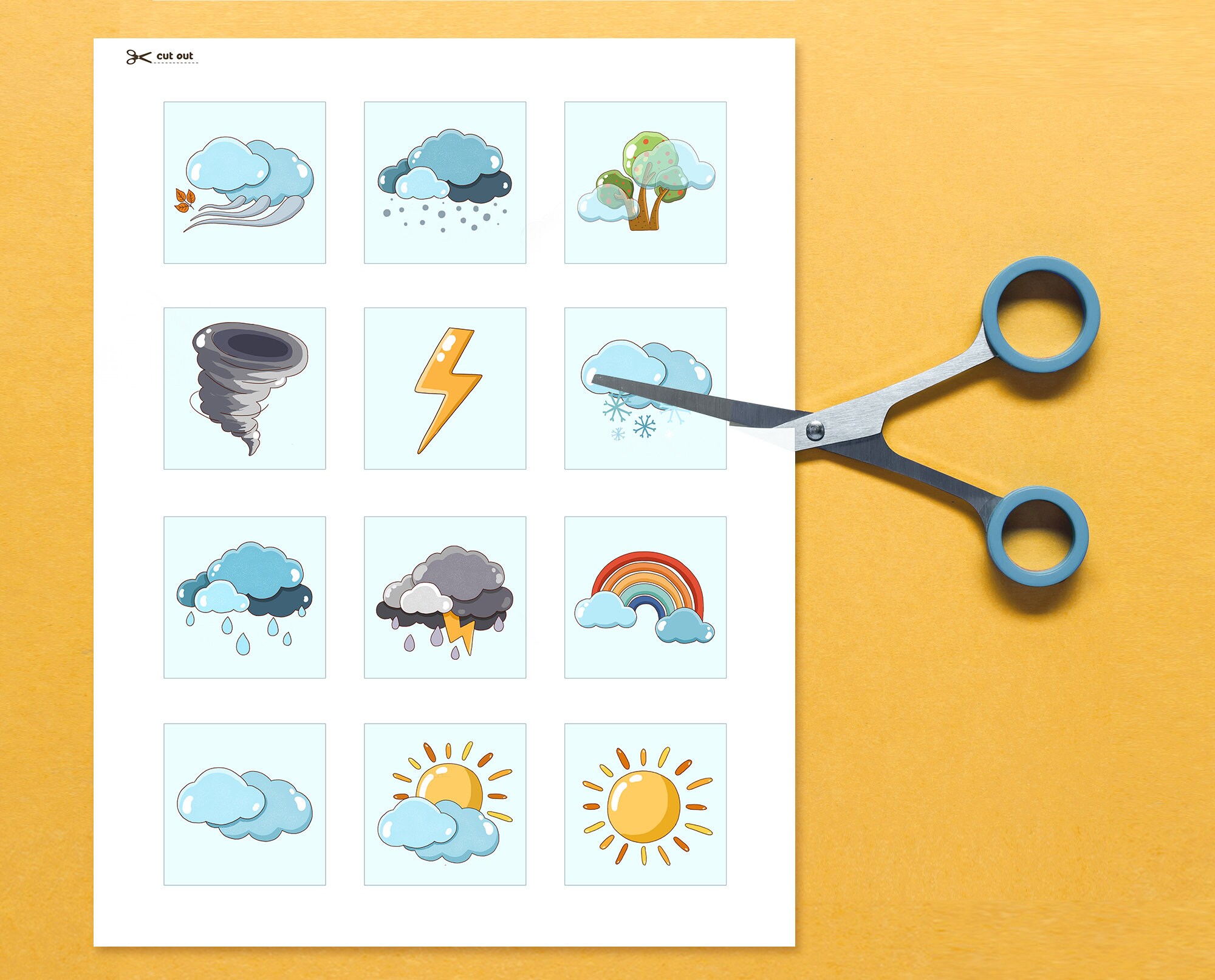 Weather Activity Bundle - Seasons Activity - Interactive Preschool ...