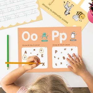 Alphabet Busy Book Educational ABC Busy Book for Toddler Letter Sound ...