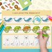 Toddler Busy Book Animal Theme Printable Learning Binder Kids Activity ...