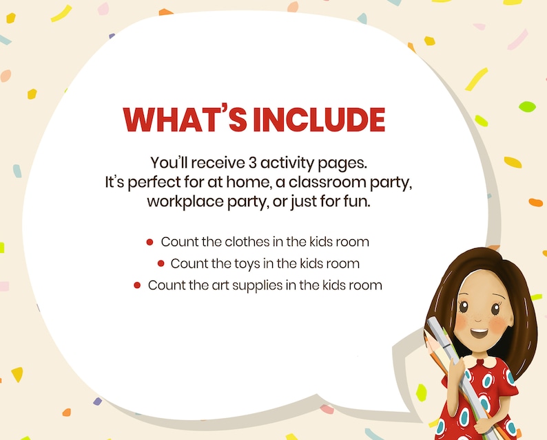 Printable I Spy Game Kids Activity -fun and Educational Activity ...