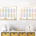 Set of 2 Math Posters - Subtraction Tables - Addition Tables - Math ...