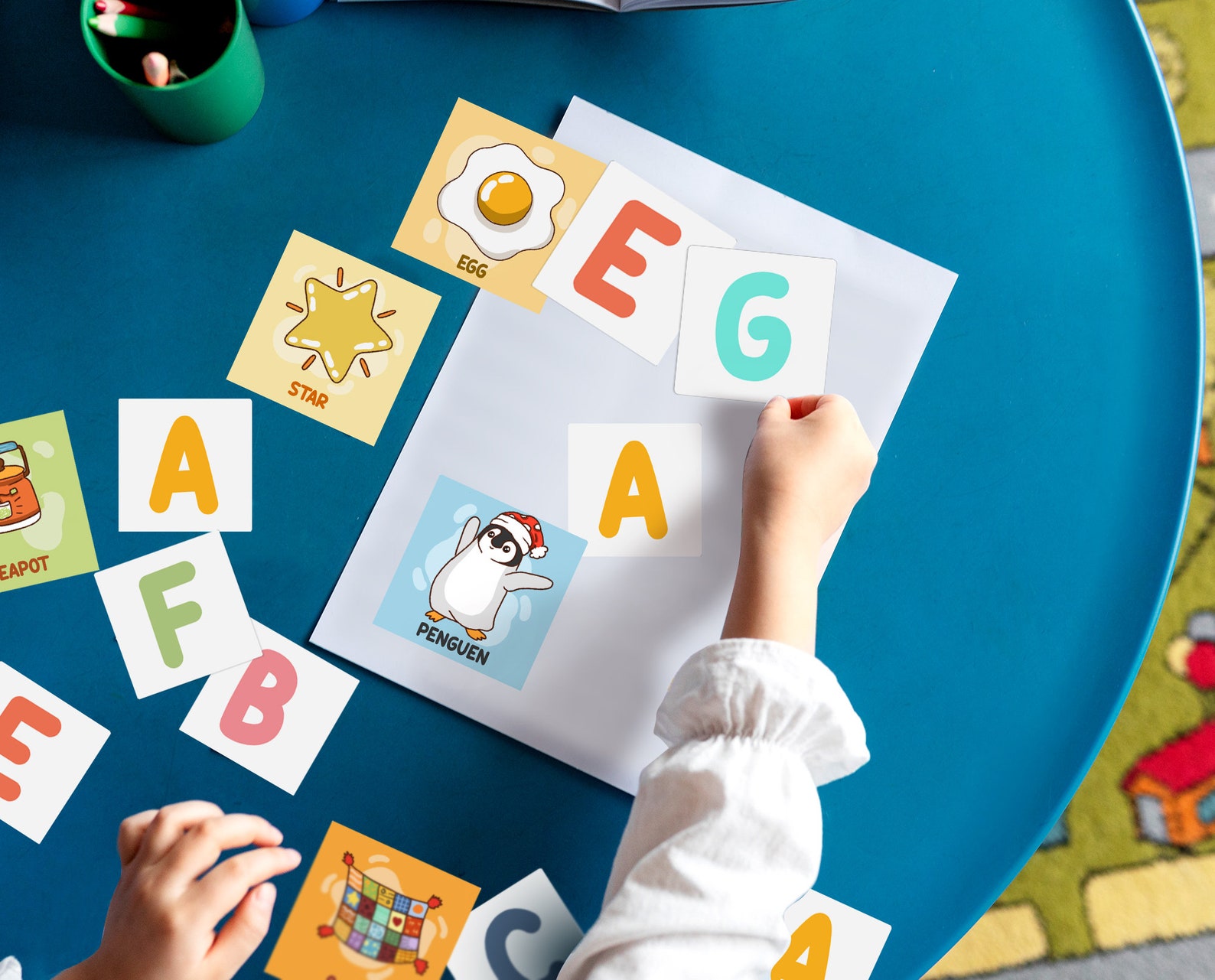Printable Alphabet Flash Card Games for Kids - ABC Flashcards ...