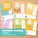 Number Tracing Worksheets - Handwriting Practice - Educational Numbers ...