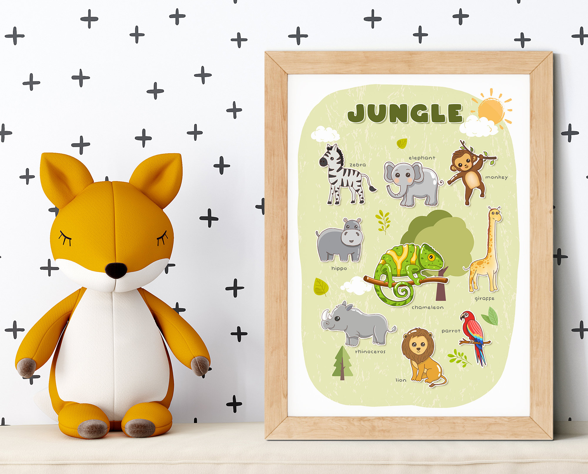 3 Educational Animals Posters - Educational Printable Classroom Decor ...