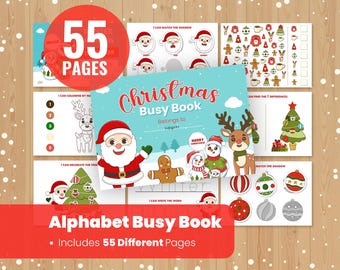 Nativity Busy Book Printable Preschool Worksheets Homeschool Resources ...