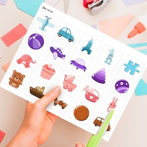 Color Sorting Activities Color Matching Games - Toddler Busy Book ...