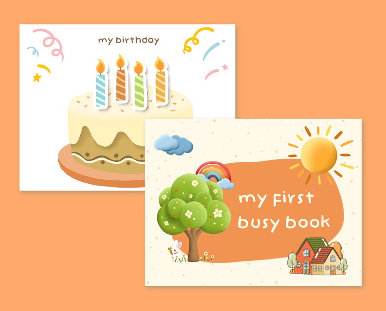 Toddler Busy Book - Printable Learning Binder - Preschool Resources ...
