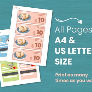 Printable Play Money for Kids - Pretend Play Money - Dramatic Play ...