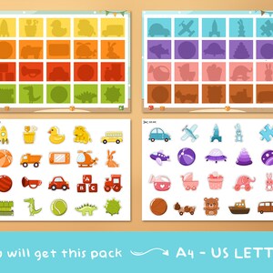 Color Sorting Activity - Color Matching Worksheets - Homeschool Color ...