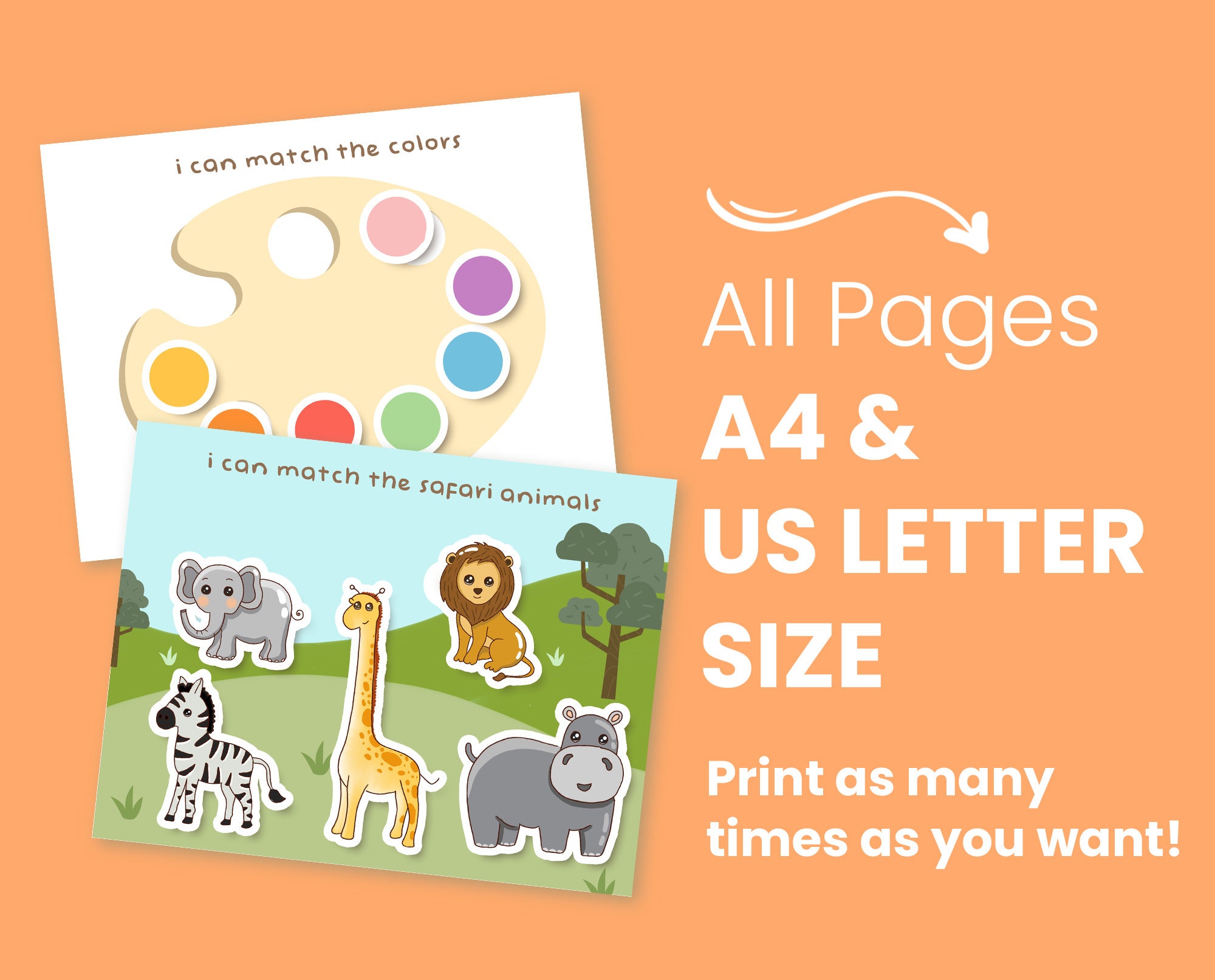 Toddler Busy Book - Printable Learning Binder - Preschool Resources ...