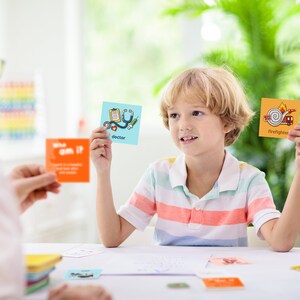 Printable Custom Card Game Bundle - Preschool Kids Activity ...