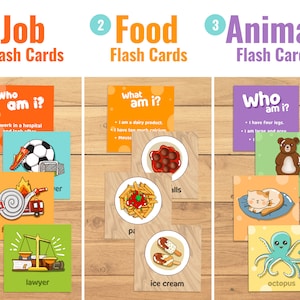 Printable Custom Card Game Bundle - Preschool Kids Activity ...
