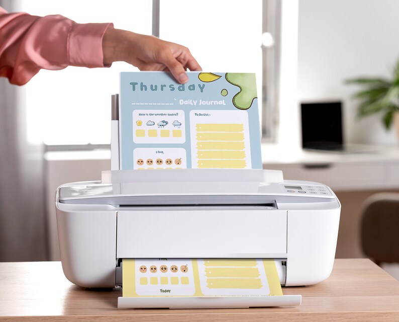 Kids Daily Planner – Printable and Editable Digital Planner for School ...