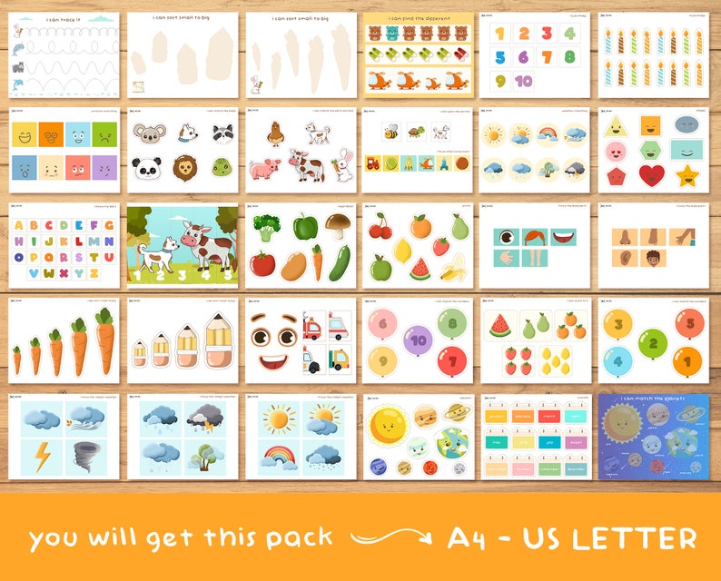 My First Busy Book - Toddler Busy Book - Preschool Workbook ...