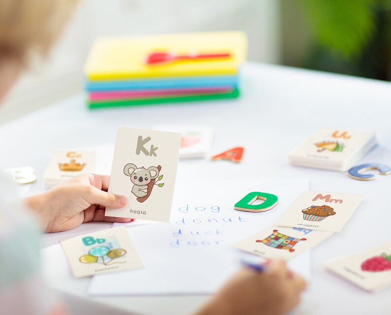 Printable Alphabet Flash Cards - Classroom Decor - Nursery Decor ...