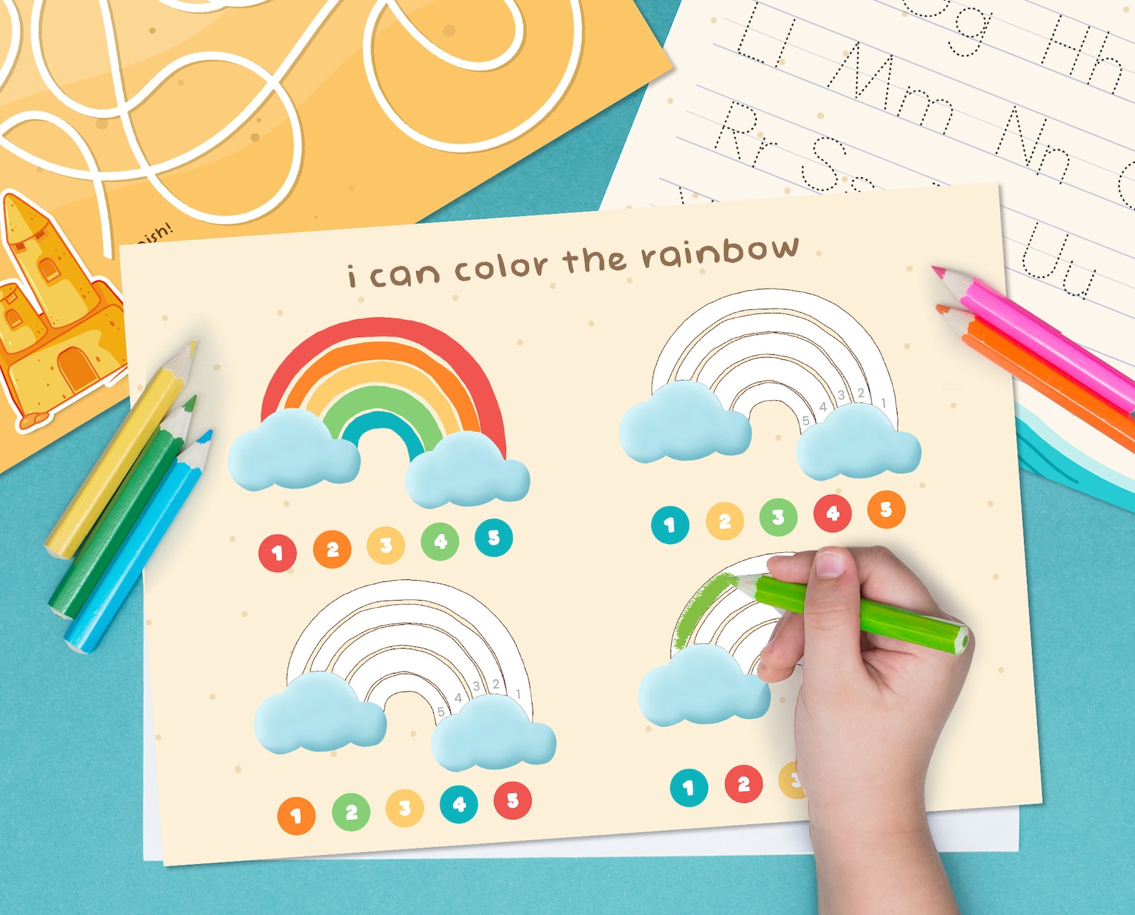 Summer Busy Book Printable Preschool Activity Book Toddler Learning ...