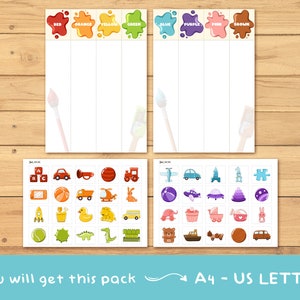 Color Sorting Activities Color Matching Games - Toddler Busy Book ...