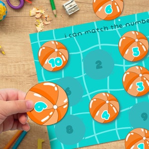 Summer Busy Book - Printable Preschool Activity Book - Toddler Learning ...