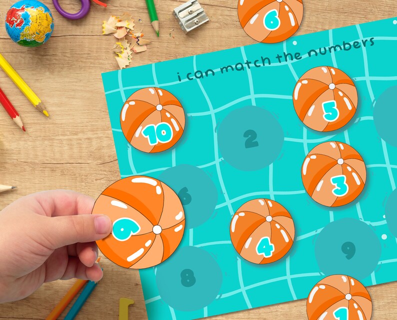 Summer Busy Book - Printable Preschool Activity Book - Toddler Learning ...