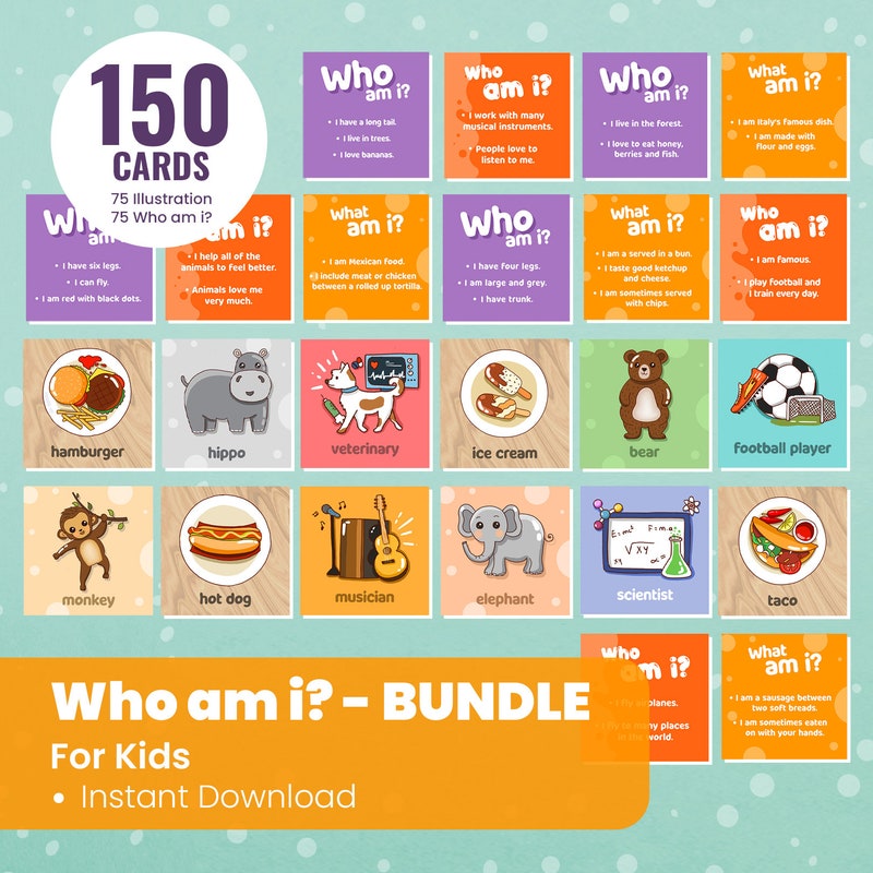 Educational Cards - Etsy