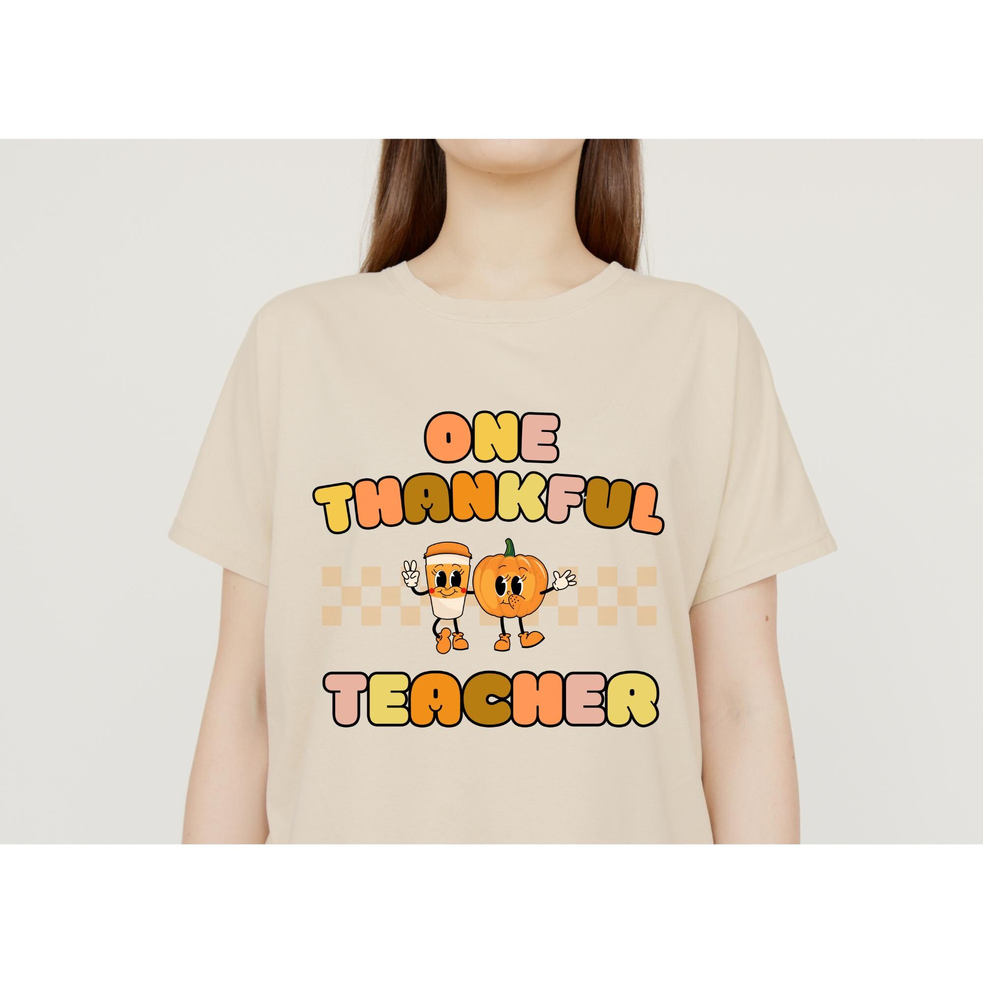 One Thankful Teacher PNG - Etsy