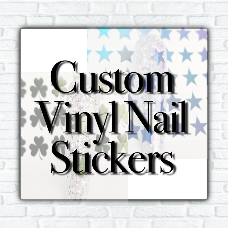 Designer Nail Stickers - Etsy