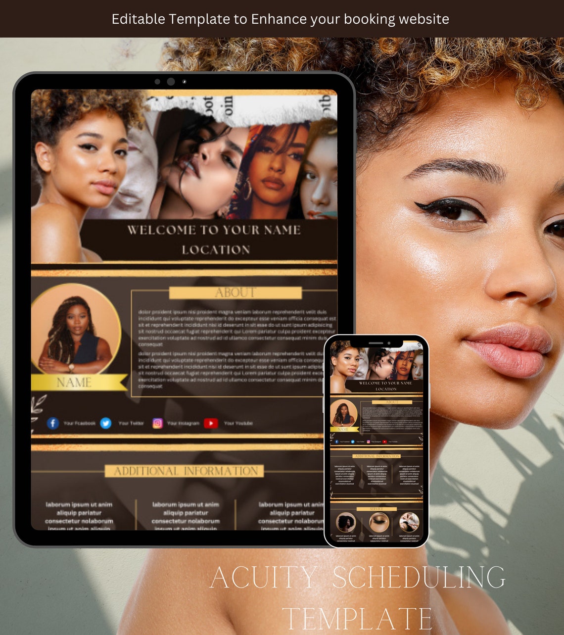 Acuity Site Appointment Website Boutique Scheduling booking Site - Etsy