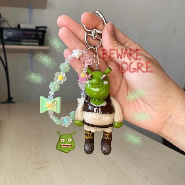 Shrek Font Keychain - Etsy