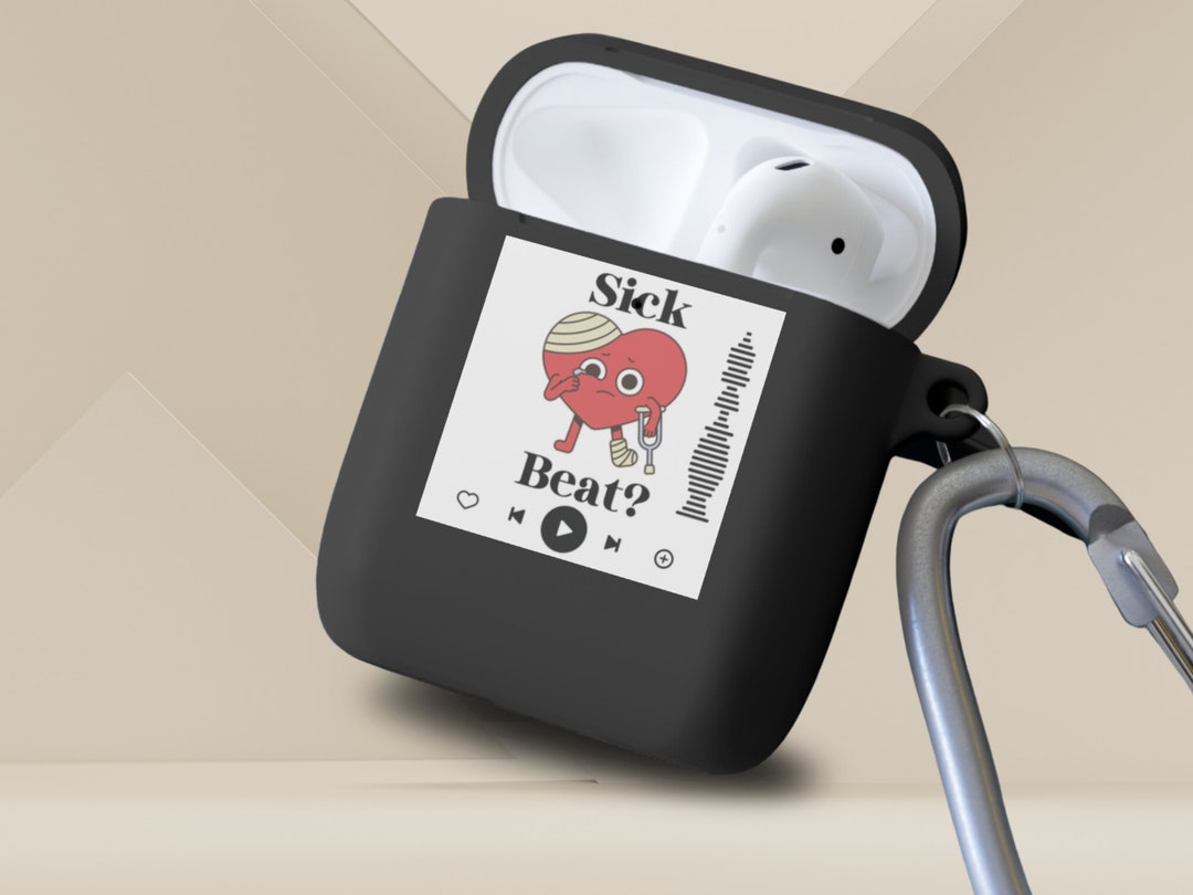 Custom Cute AirPod Case, AirPod With Funny Music Sick Beat Joke ...